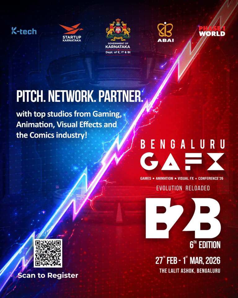GAFX Bengaluru 2026 – Animation, VFX, Gaming & Immersive Tech Summit